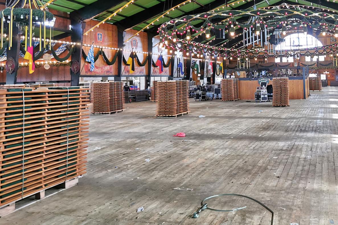 Abbau des Oktoberfestes - Oktoberfest.de