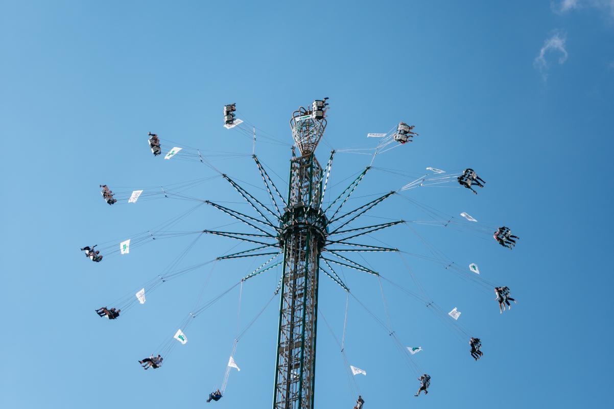 Alle Informationen über den Kettenflieger Bayern Tower - Oktoberfest.de