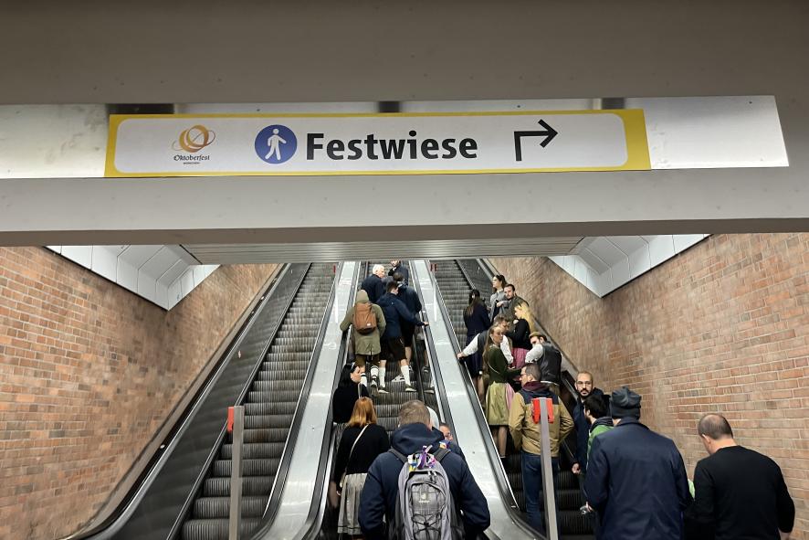 Munich Tourism overview map for the Oktoberfest 2025 - Oktoberfest.de