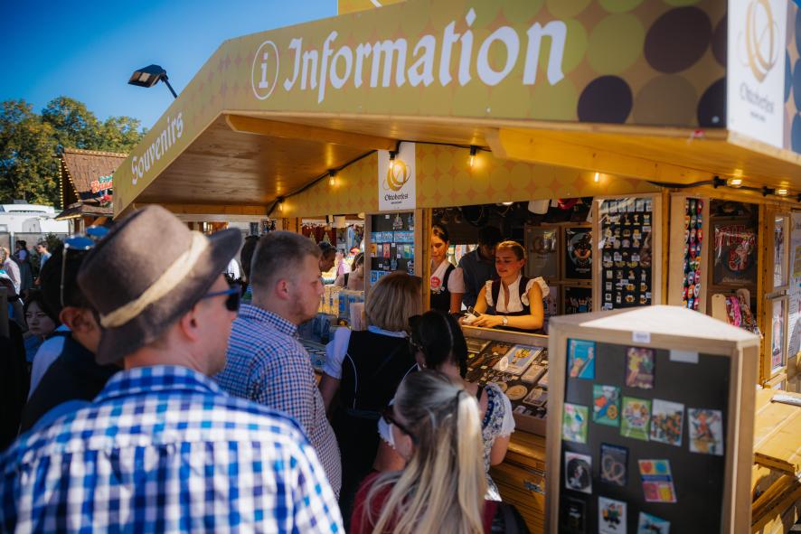 Munich Tourism overview map for the Oktoberfest 2025 - Oktoberfest.de